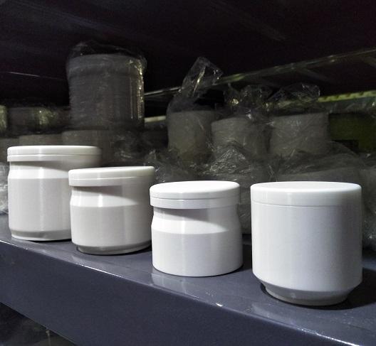 0.1um Silicon Powder Miller Lab Scale Ball Mill 4L Volume High Purity ...