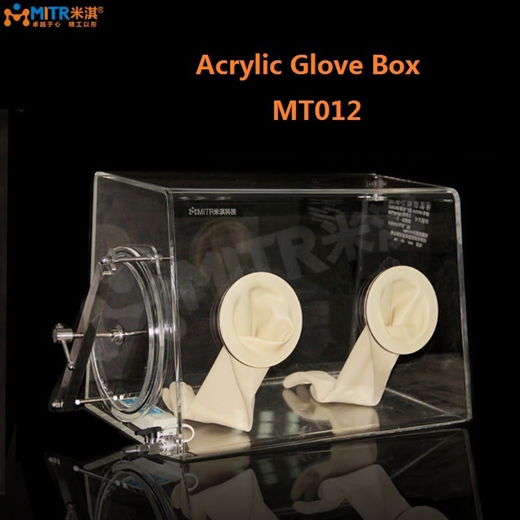 Compact Type Lab Glove Box For Magnetic Material Research Chemical ...