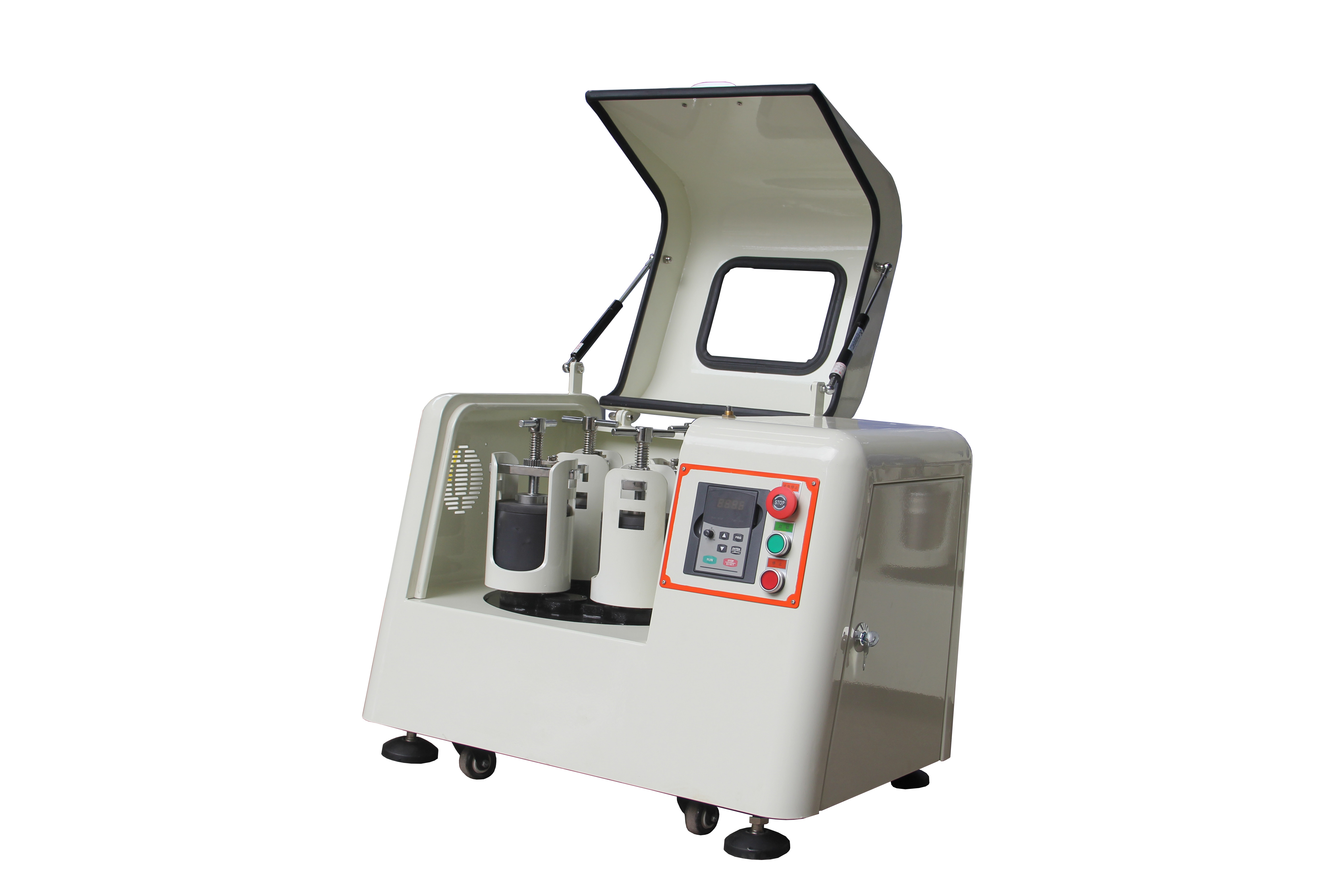 Hight Energy 1l Lab Ball Mill Machine For Aluminium Powder PLC Controlled