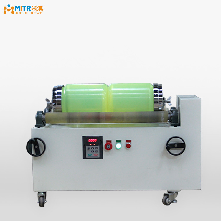 Lab Mixing Roller Ball Mill Grinding Machine Jar Mill Wtih Horizontal ...