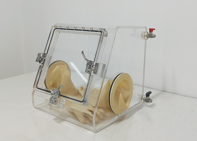 Sample Structure Lab Glove Box With Inert Atmosphere Experiment Chamber